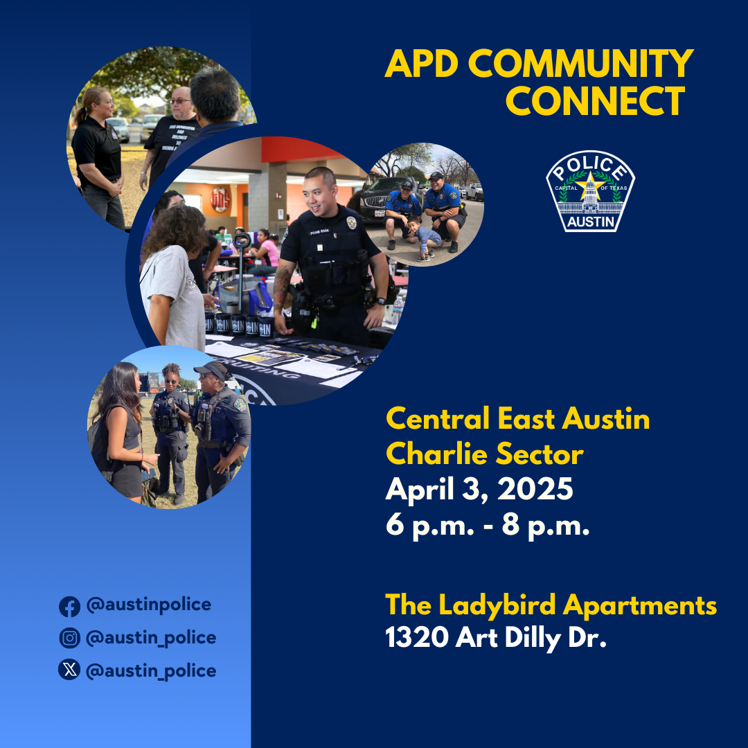 Community Connect Meeting - Charlie Sector (Central East Austin) | AustinTexas.gov