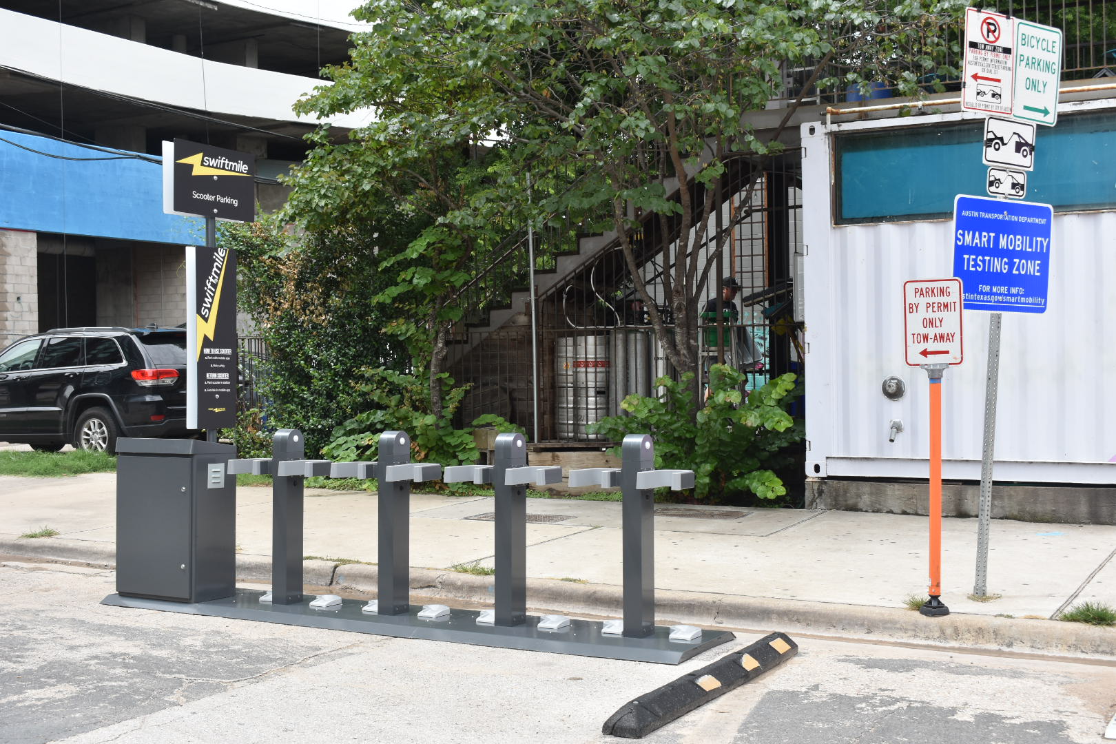 Austin Transportation begins piloting e-scooter parking and charging ... Austin Transportation begins piloting e-scooter parking and charging ...