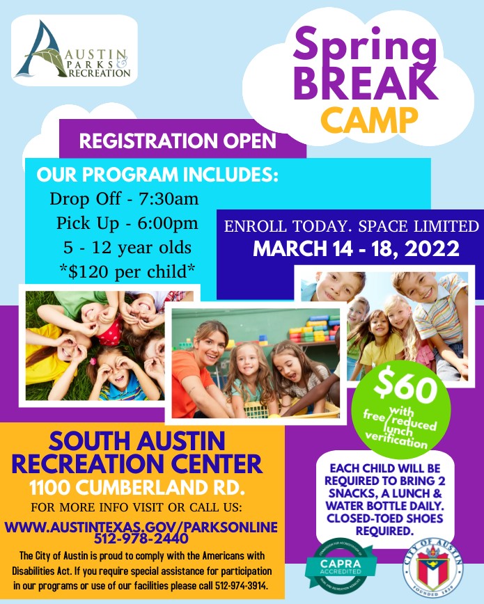 South Austin Recreation Center | AustinTexas.gov