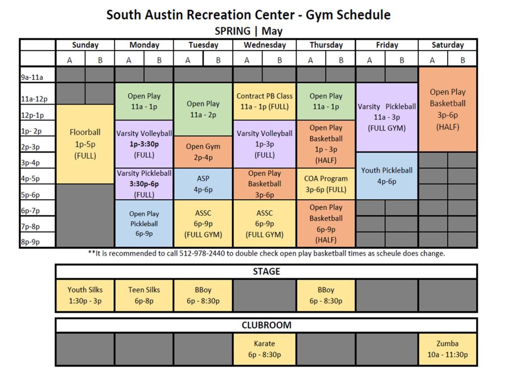 South Austin Recreation Center | AustinTexas.gov
