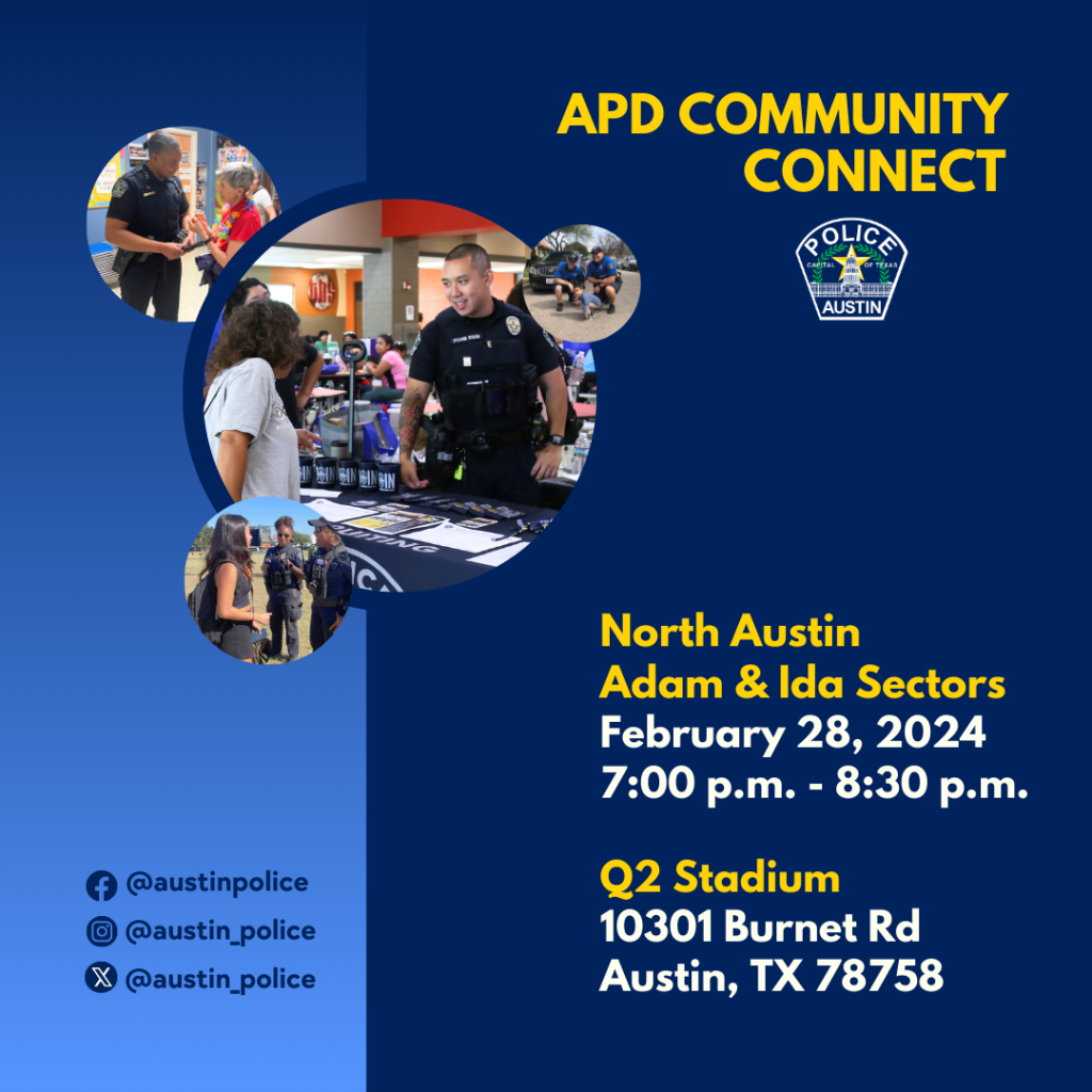 APD Community Connect - Adam and Ida Sectors | AustinTexas.gov